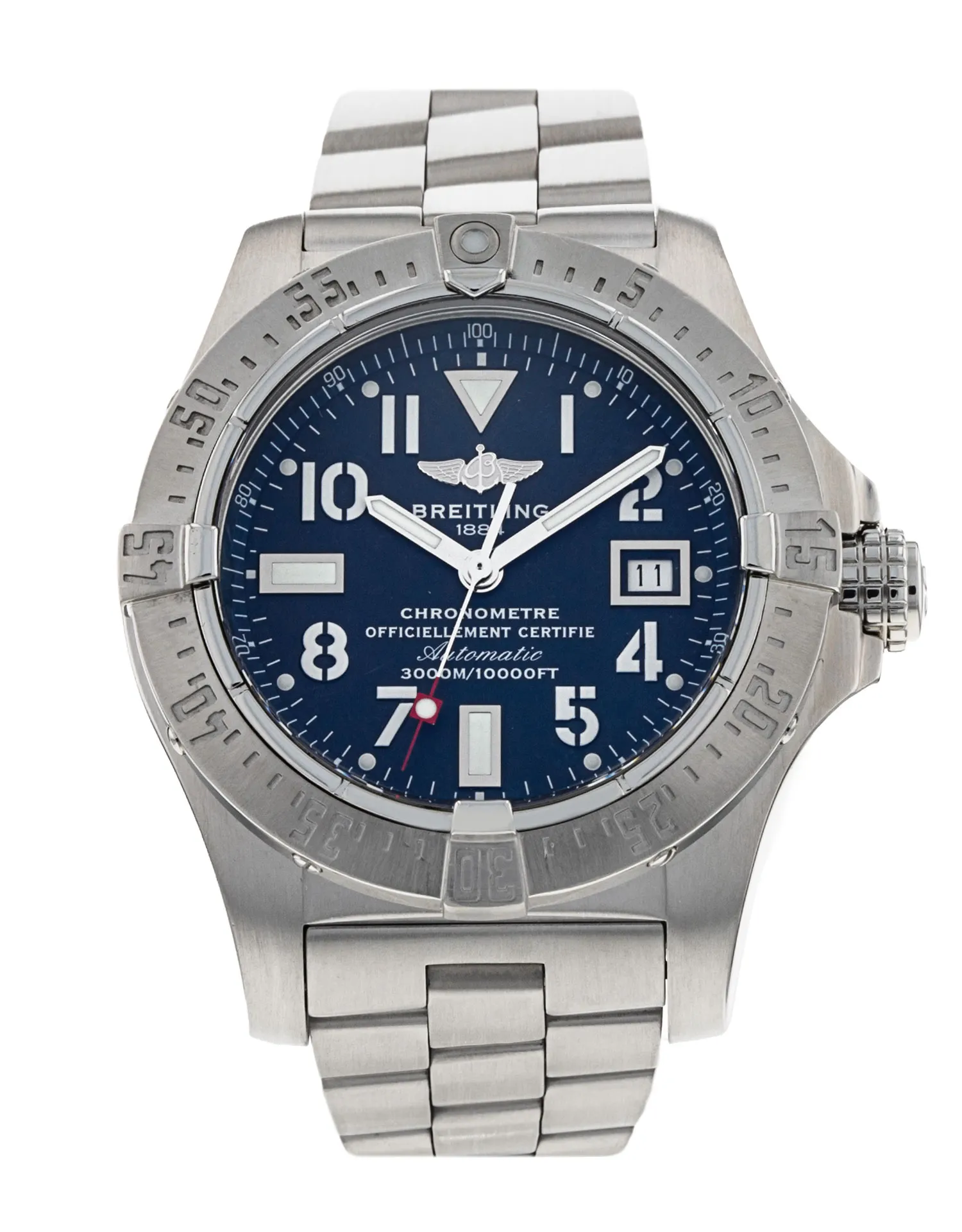 Breitling Avenger Seawolf - Blue Arabic Dial