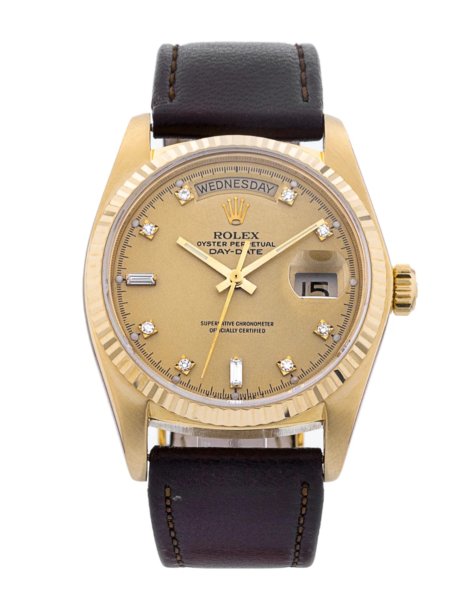 Rolex Explorer - Black Quarter Arabic Dial & Bracelet Strap
